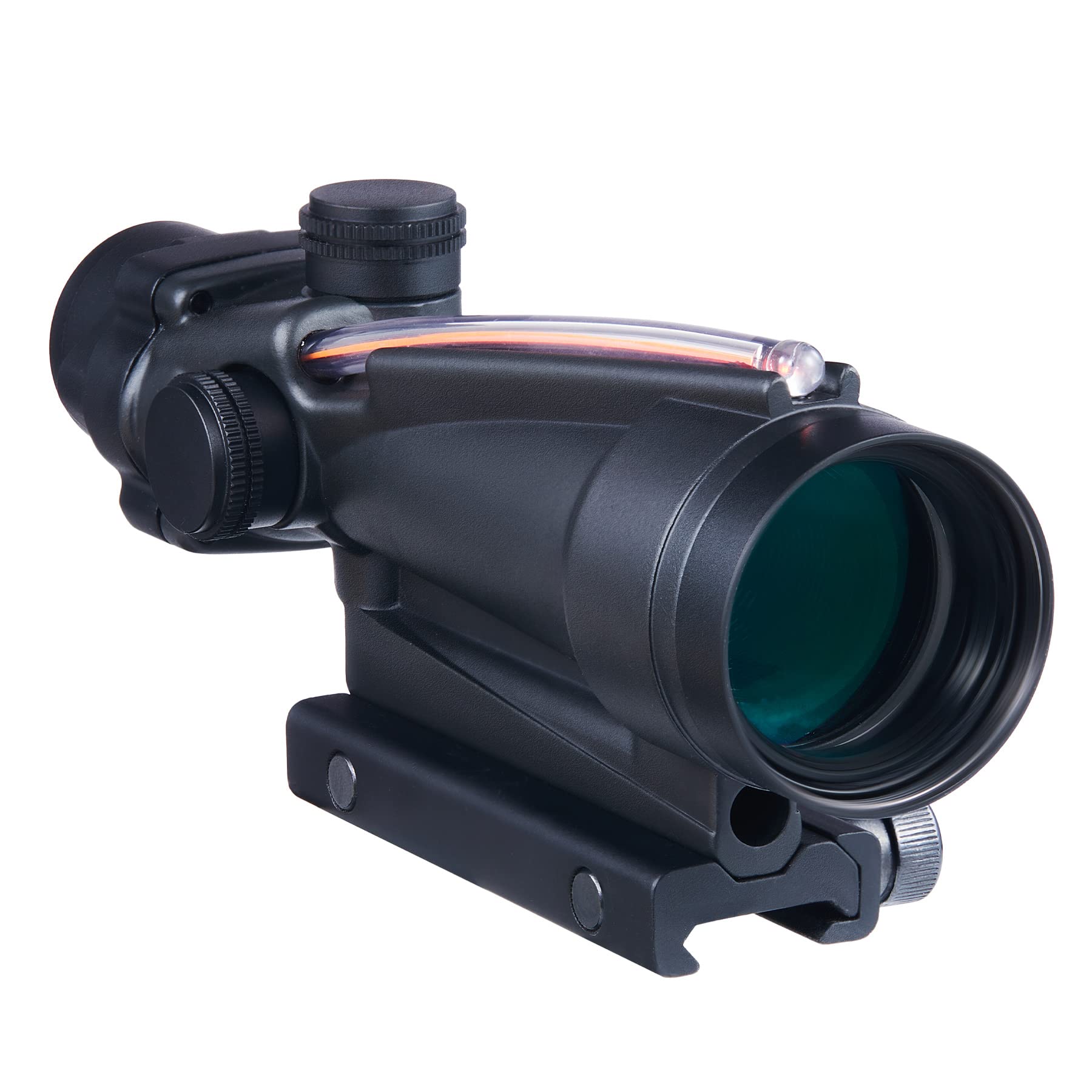 Snapklik.com : PINTY Fiber Optic Rifle Scope, 5x35 Red Fiber ...