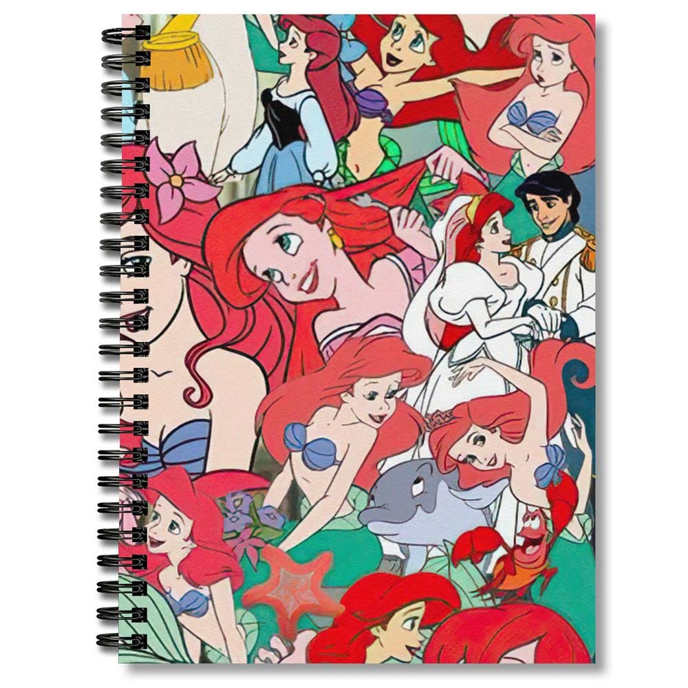 Blank Spiral Notebook Ariel Journal Collage Notebooks Composition ...