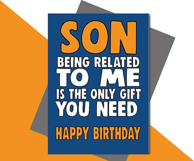 Amazon co uk Funny Birthday Cards For Son Amazon co uk Funny Birthday Cards For Son