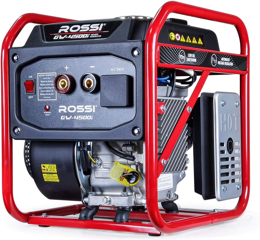 ROSSI Portable Inverter Welder Generator Petrol Engine-Driven Welding ...