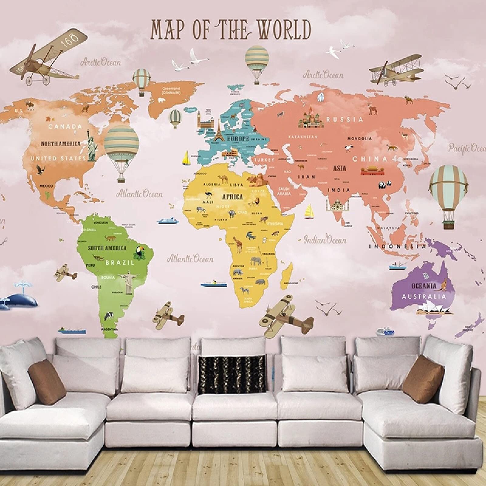 Map Wallpaper Home
