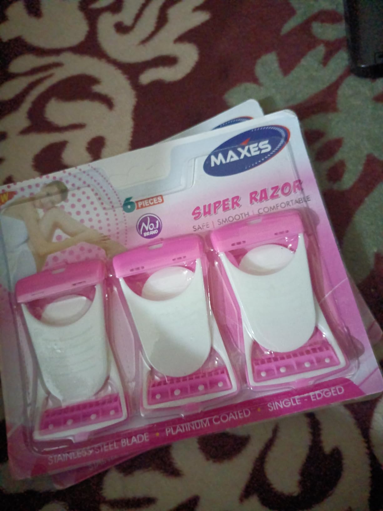 KORZYSTNY™ (Pack Of 6) Heavy Quality Maxes Painless Hair Removal Body ...