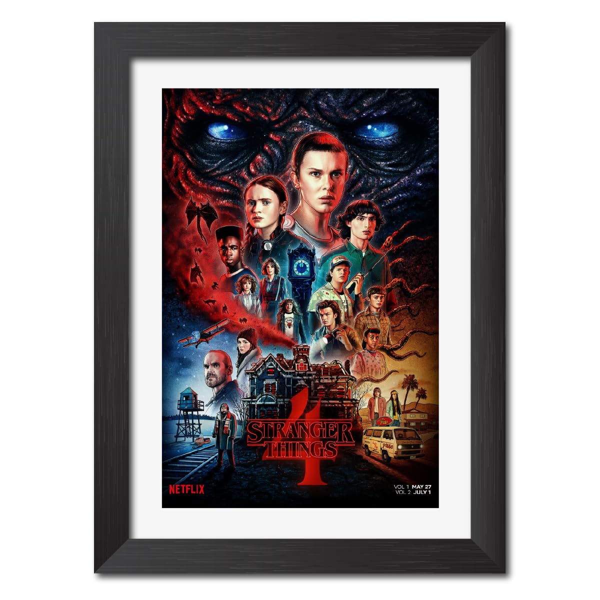 inspire TA Stranger Things Web Series Poster By The Duffer Brothers ...