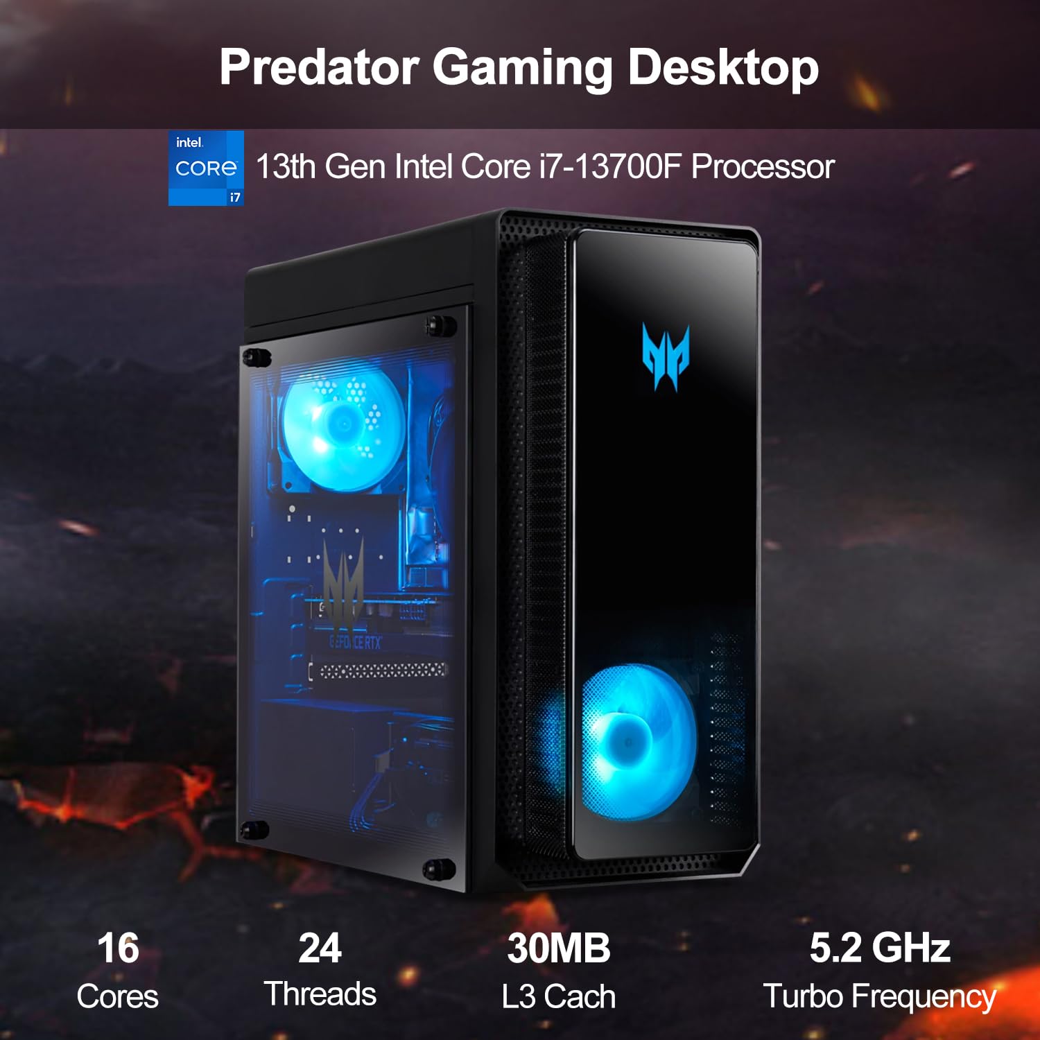 Snapklik.com : Acer Predator Ultimate Gaming Tower Desktop, Intel Core ...