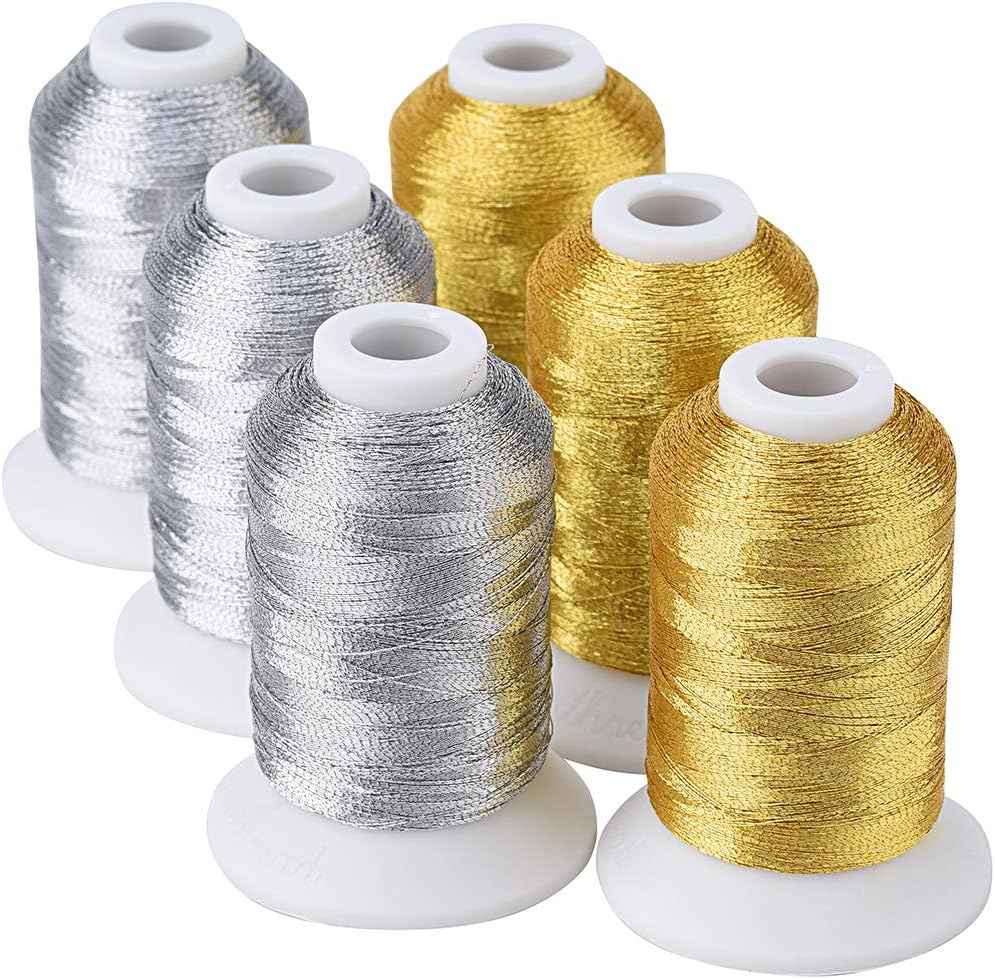 Amazon.com: Metallic Gold #2 KingStar Metallic Thread (MG2)