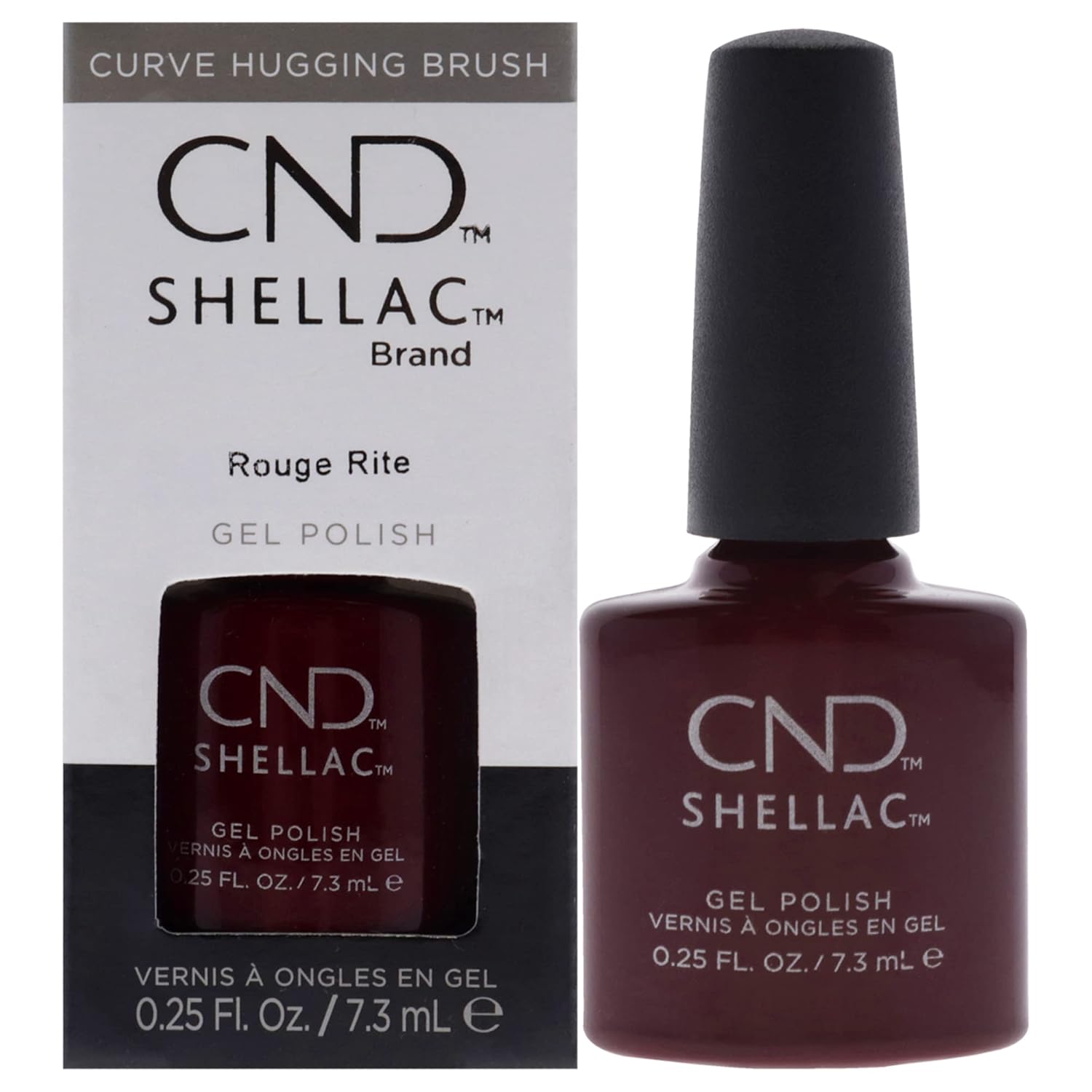 CND Shellac Gel-Nagellack, Rouge Rite, 7.3 milliliter : Amazon.de: Kosmetik