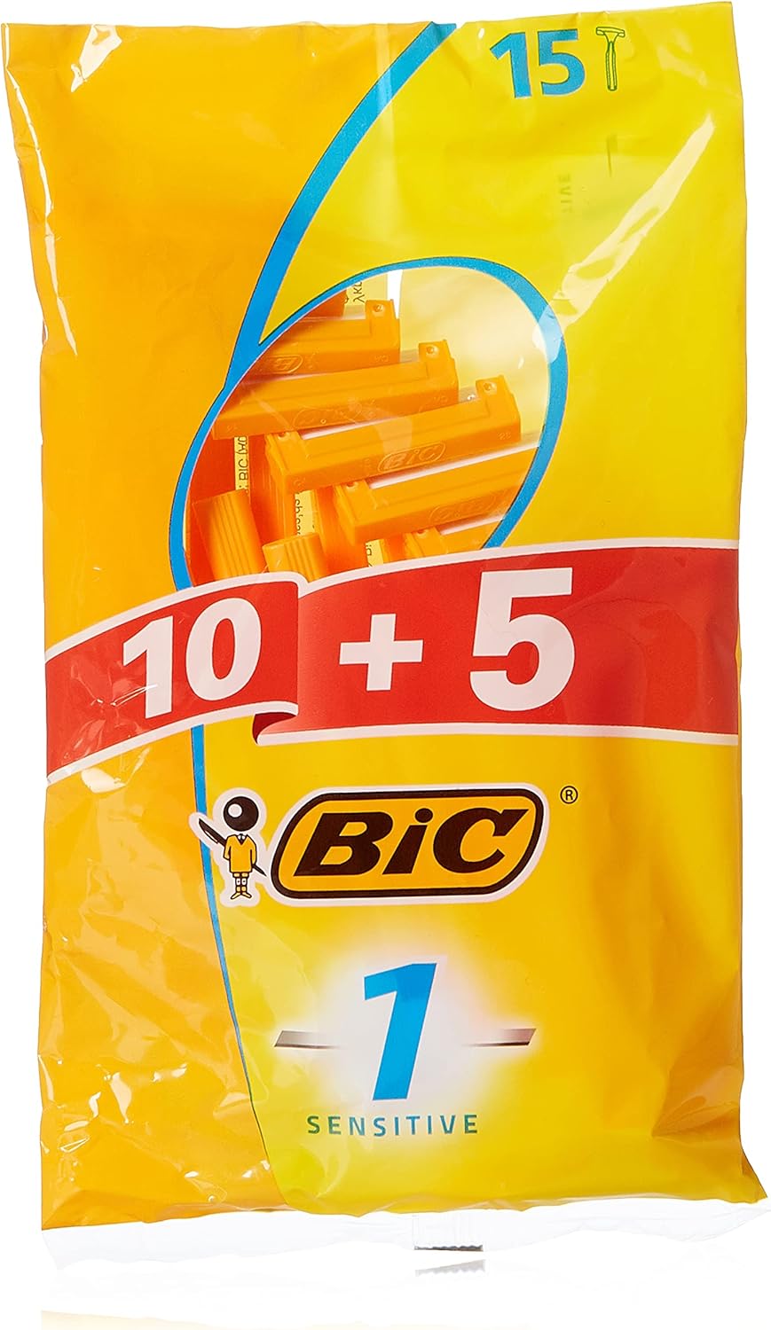 BIC One Blade Razor, 15 Count: Buy Online at Best Price in UAE - Amazon.ae