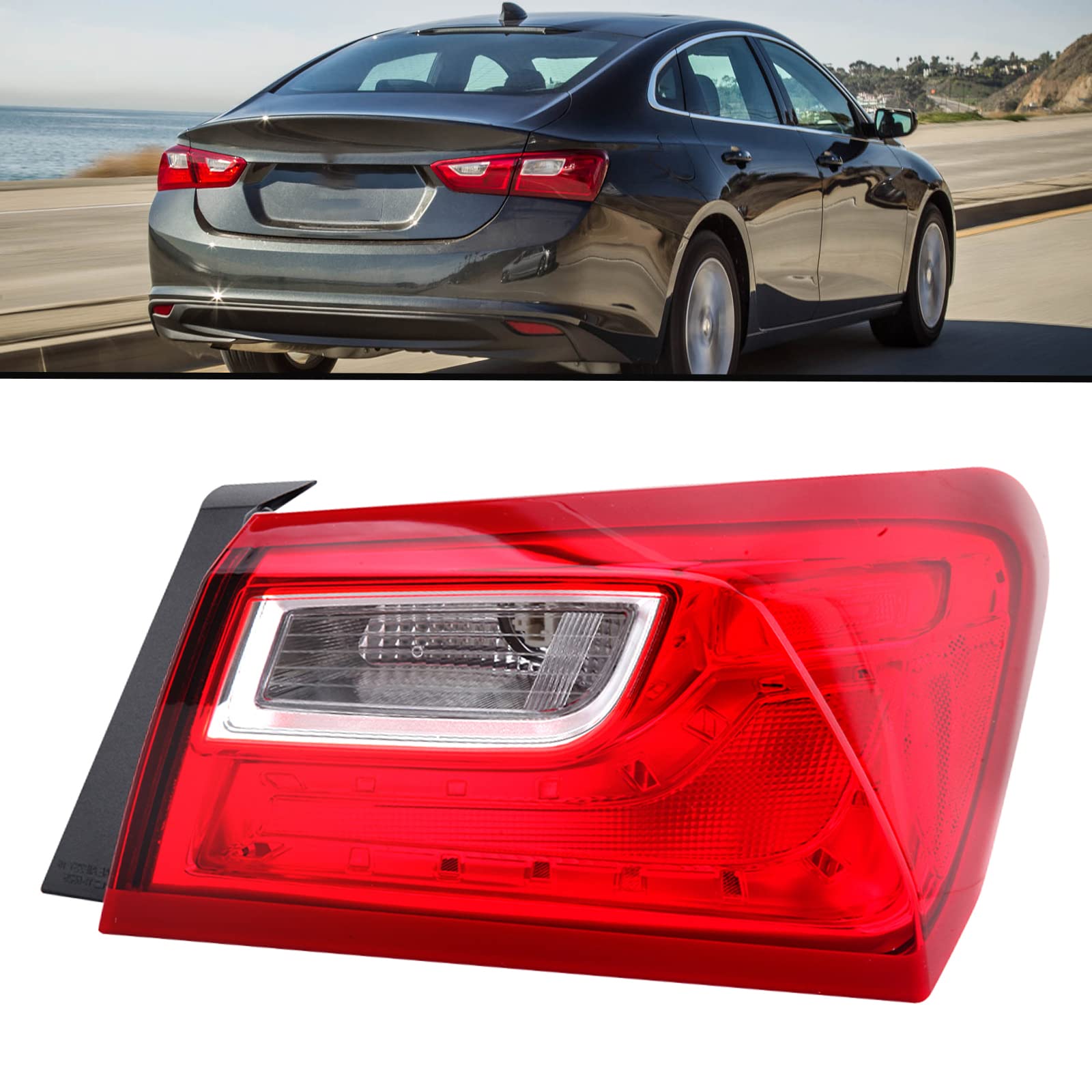 Chevy Malibu Tail Light Replacement NightEye Chevrolet Malibu Tail