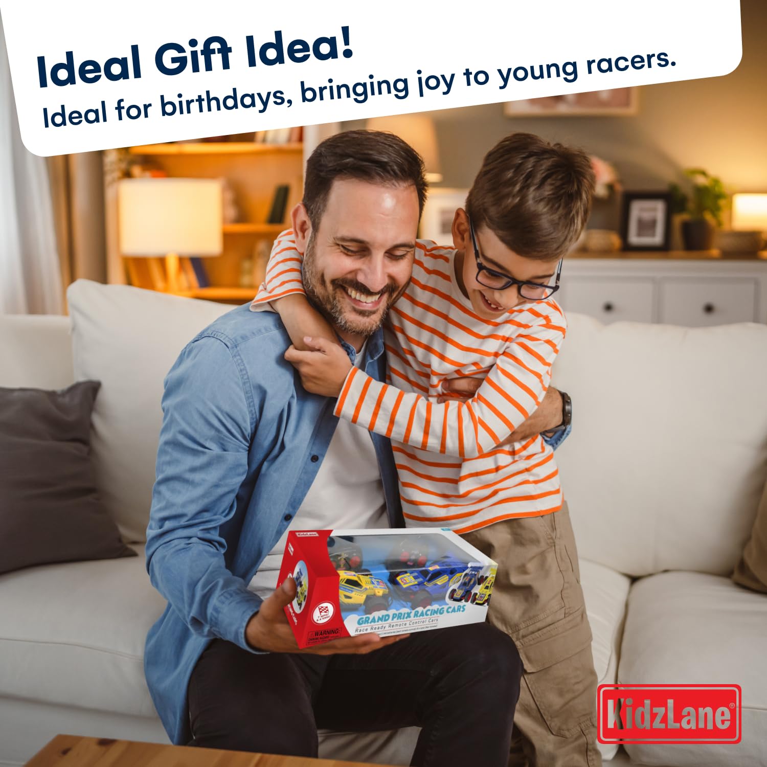 Snapklik.com : Kidzlane Kids Remote Control Cars 2 Race Cars Racing ...