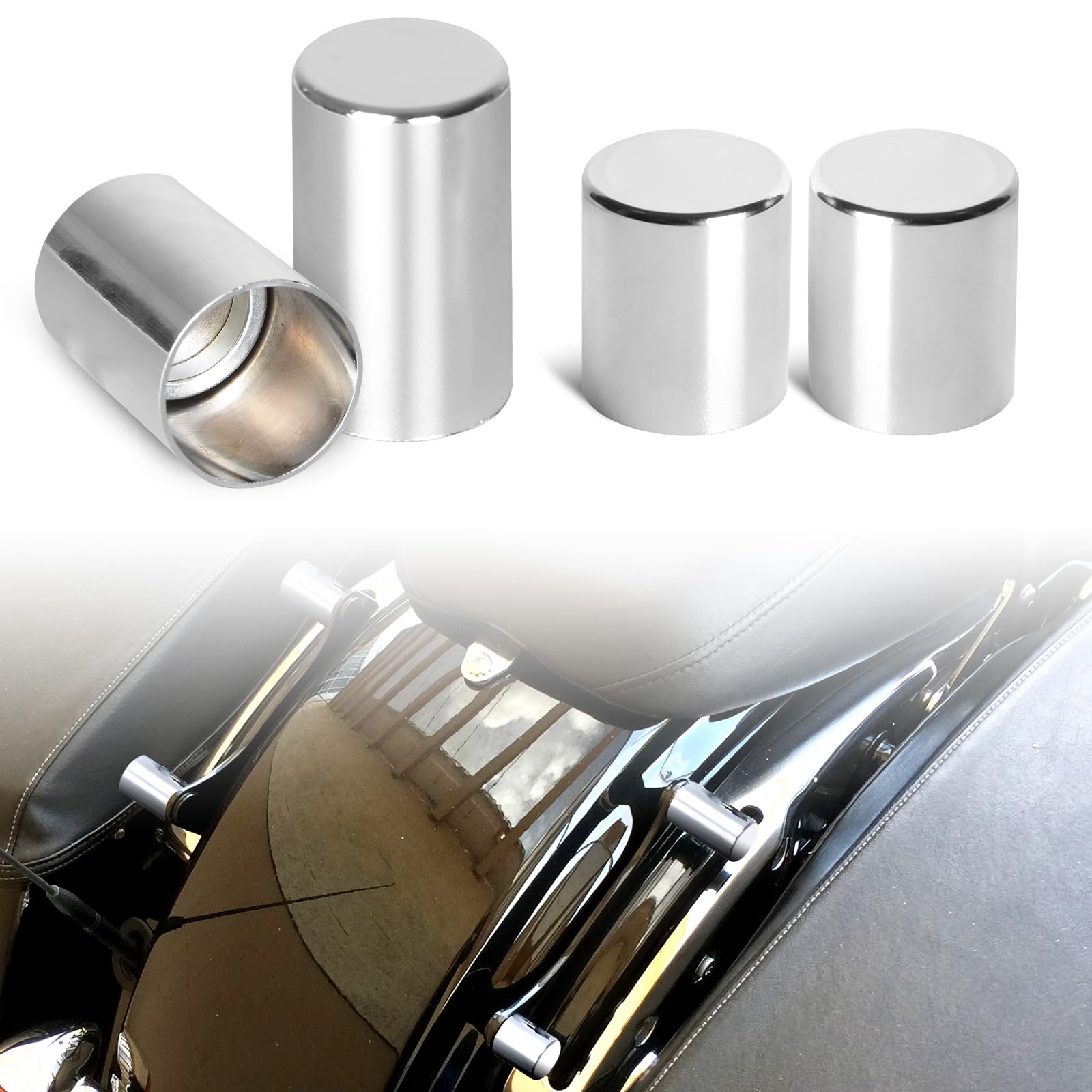 Amazon.com: Goldfire Harley Docking Hardware Covers Kit Detachable ...