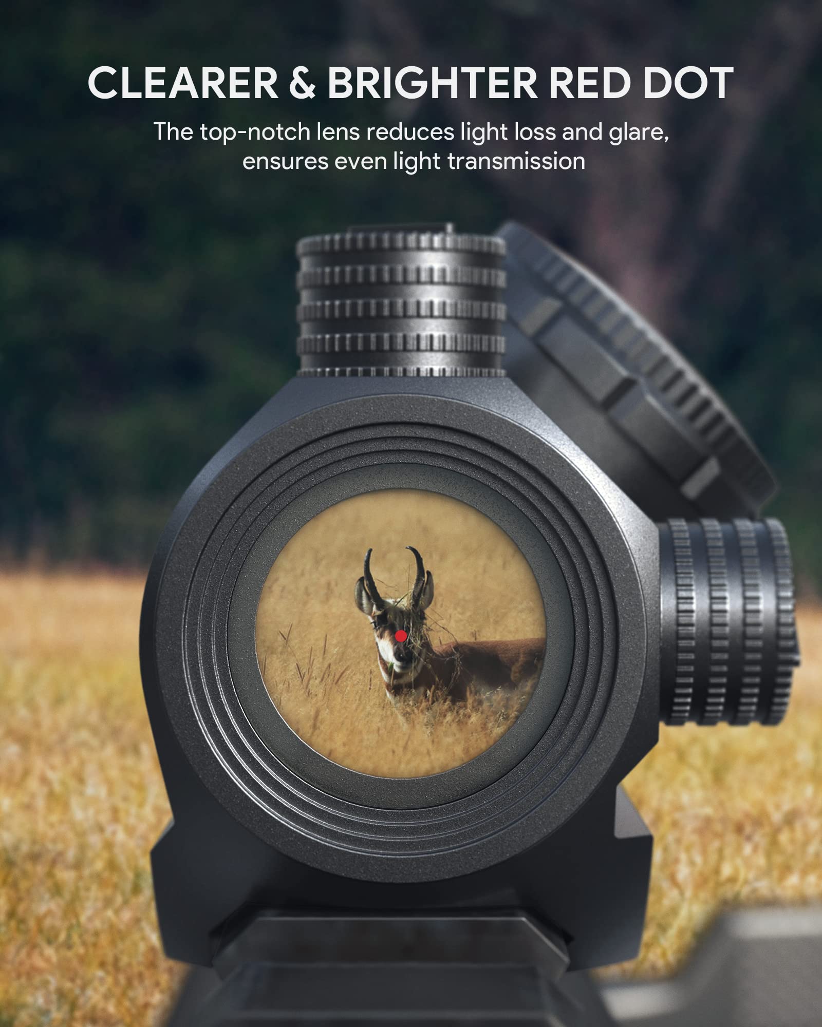 Buy 2022 Red Dot Sight, 1x22mm Compact 3 MOA Red Dot Scope, Reflex ...