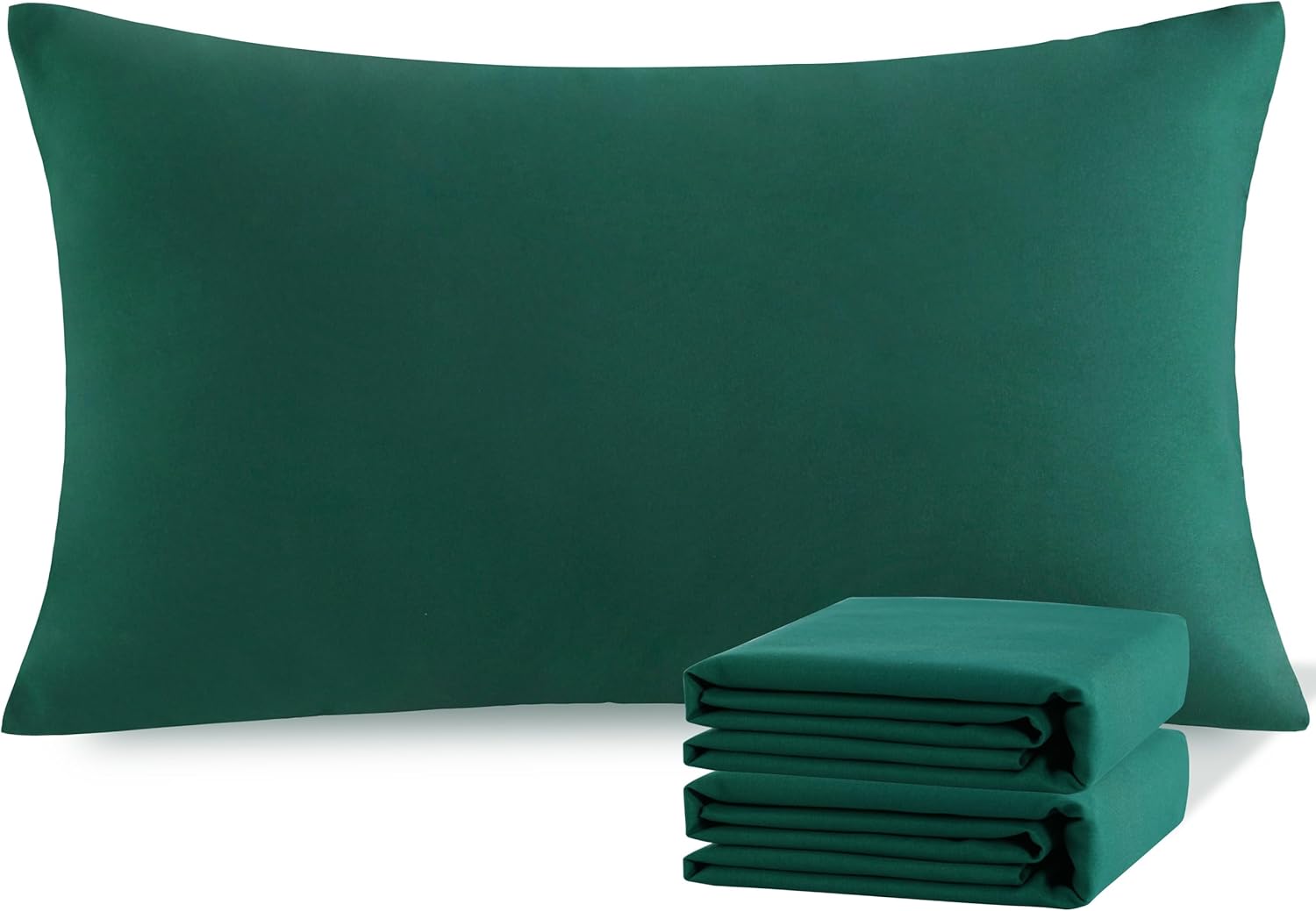 Amazon.com: NTBAY King Pillowcase Set - 2 Pack Brushed Microfiber 20x36 ...