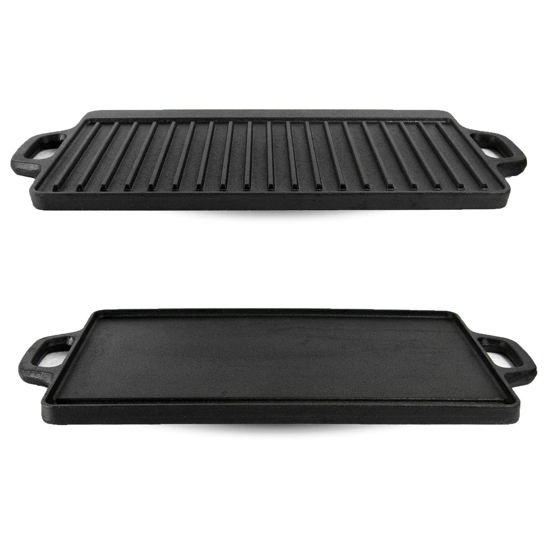 Cuisiland Cast Iron Grill & Griddle 19x9 : Amazon.ca: Home