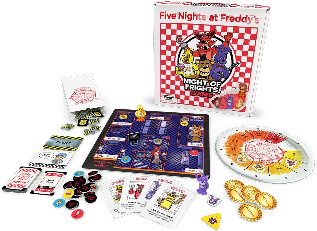 Funko - Five Night's at Freddy's (FNAF) - Nights of Fright Board Game ...