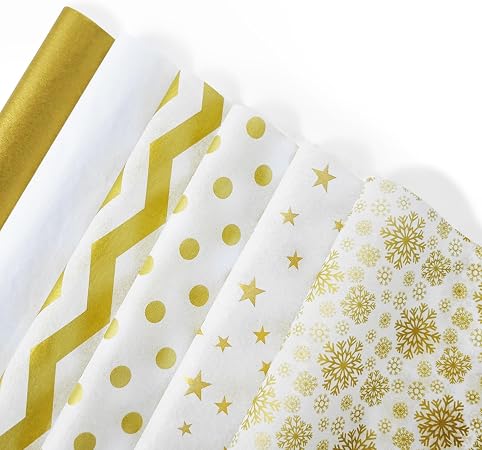 Amazon.com: Cholancy 100 Sheets Tissue Paper for Gift Bags, 20'' x 14 ...
