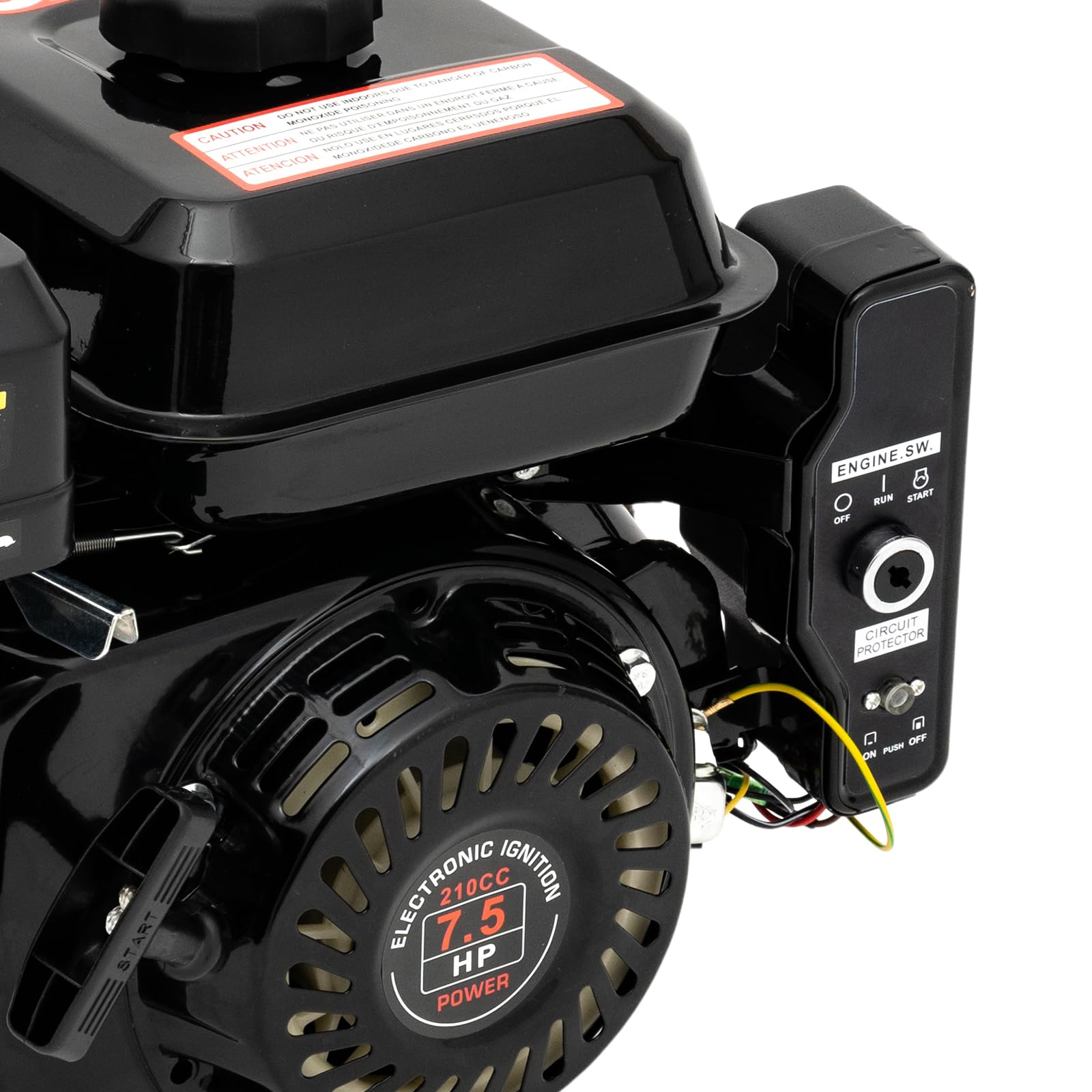 212 Engine 7.5HP 4 Stroke Gas Engine 210CC Gasoline Engine With Single ...