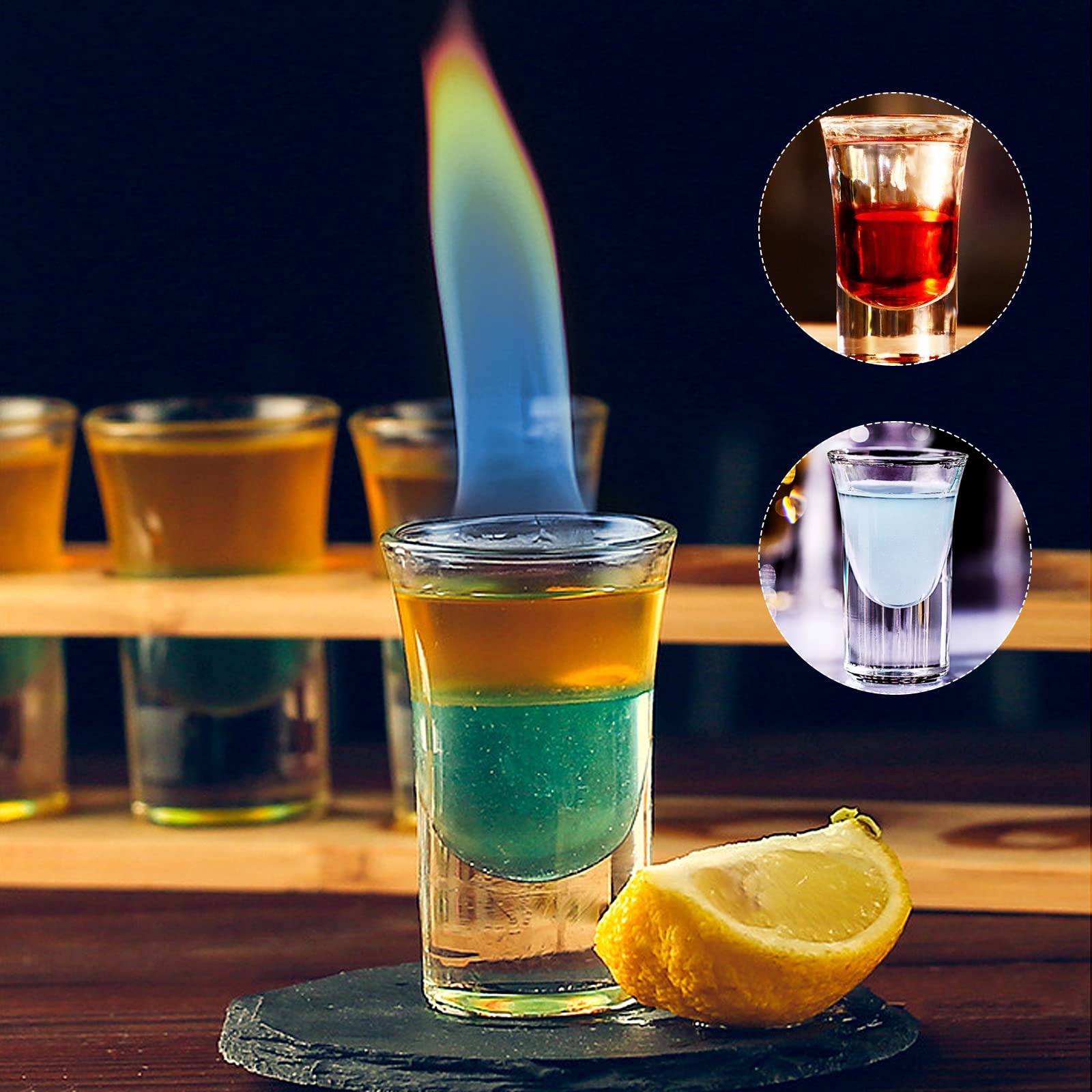 Tequila Flame Shots