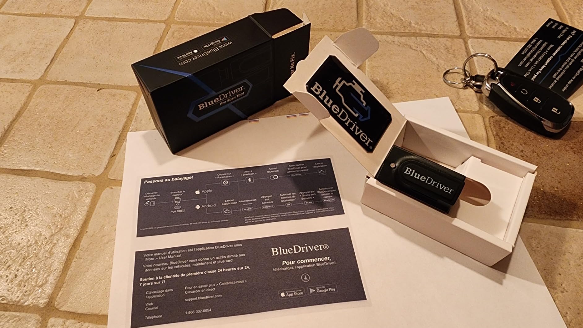 BlueDriver Bluetooth Pro OBDII Scan Tool for iPhone & Android, Code ...