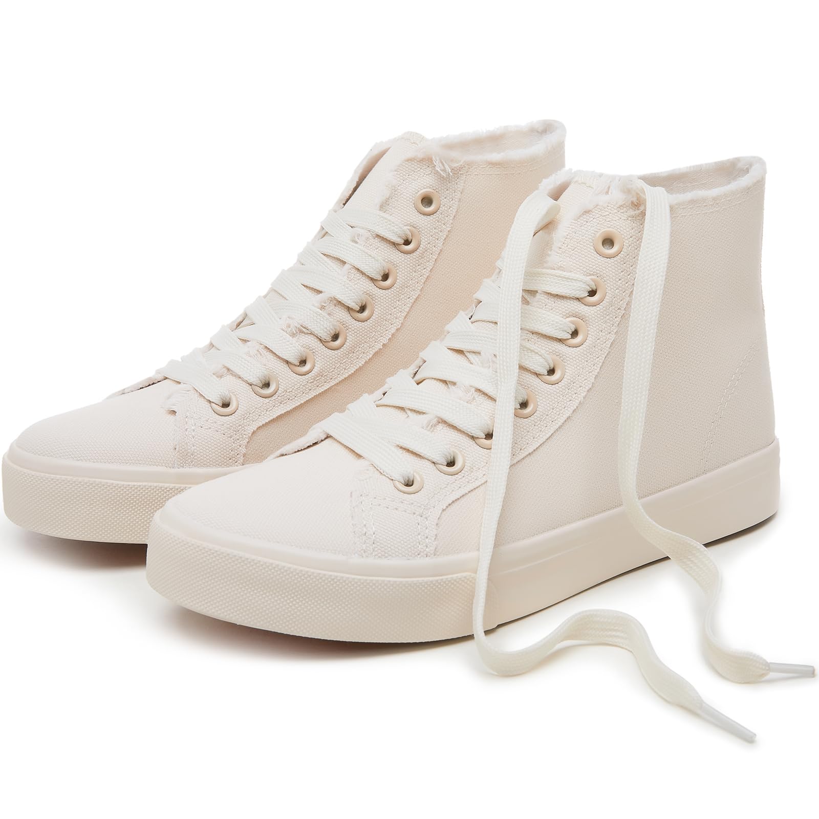 Classic Lace Up Tennis Shoes For Women Hash Bubbie Women's High Top ...