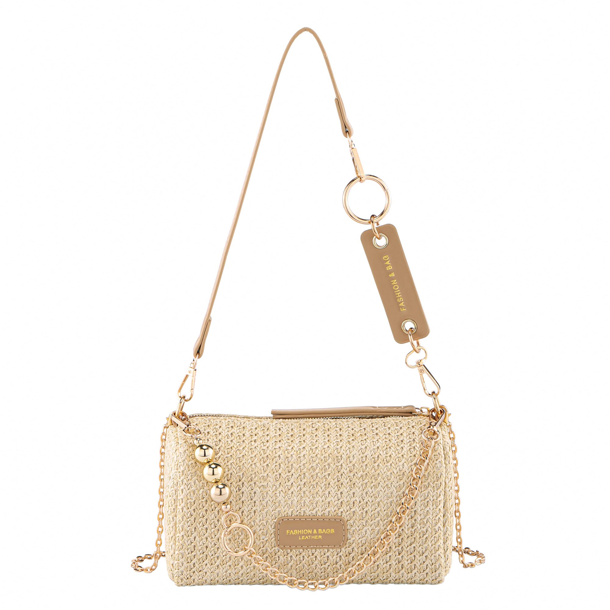 Amazon.com: CHIC DIARY Straw Beach Bag for Women Summer Beach Cylinder ...