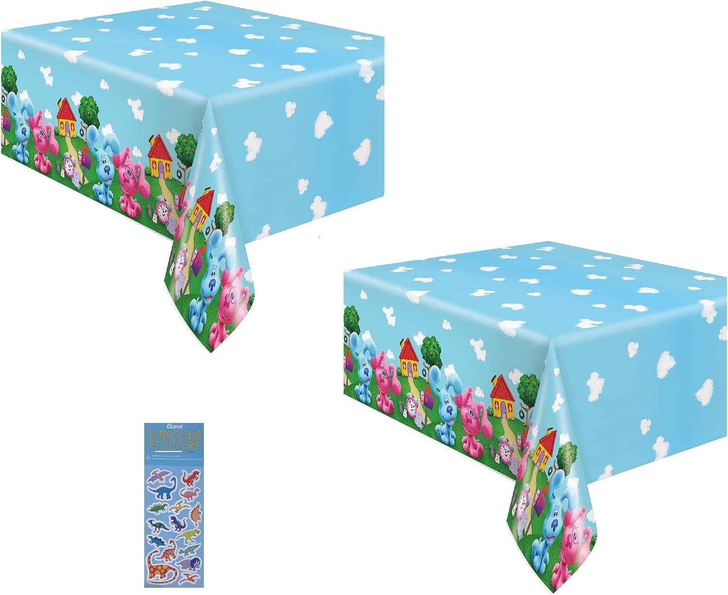 Amazon.com: Unique Blue's Clues Party Supplies Decoration Bundle Pack ...