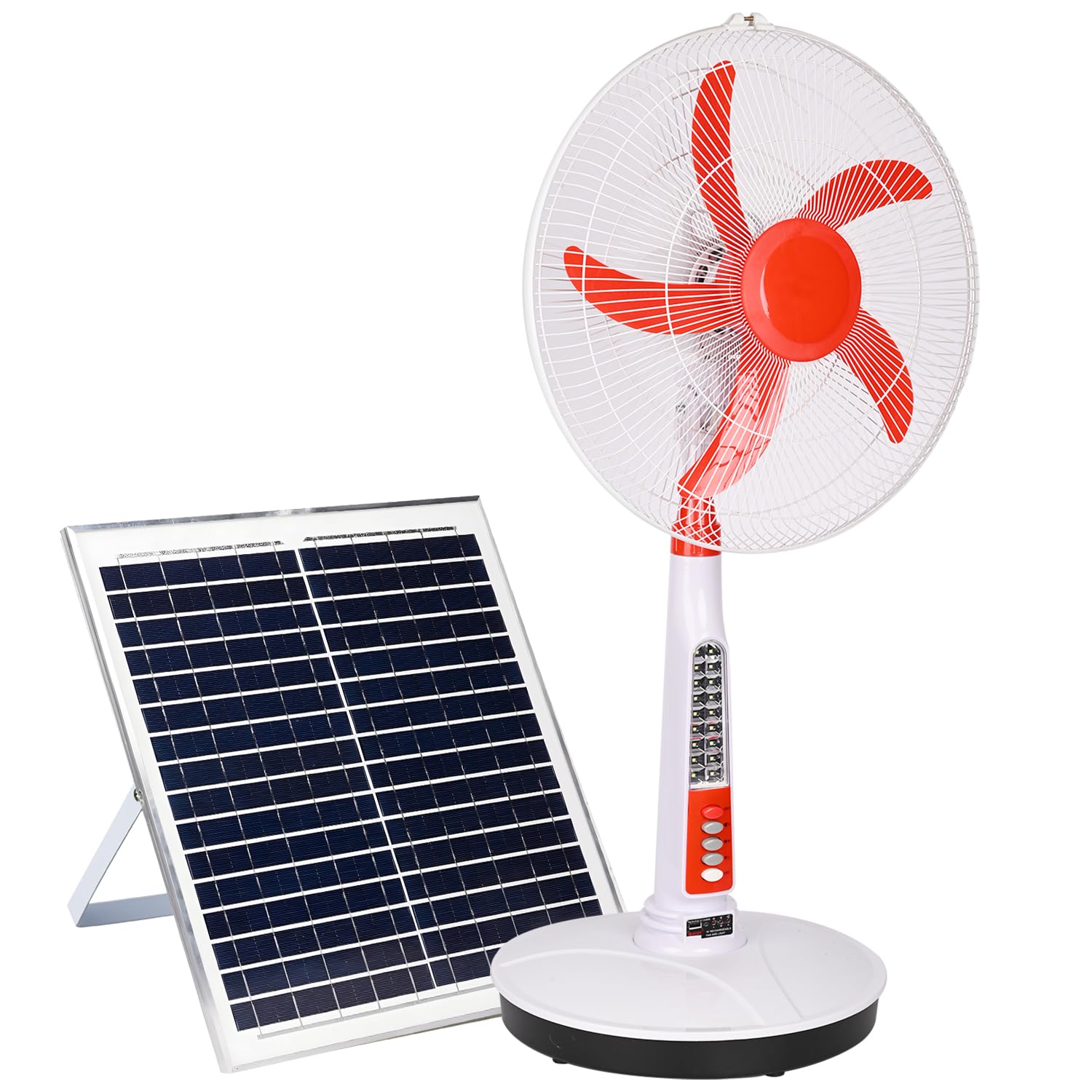 Gigawatts HYD-SF916A 20W Solar Powered Pedestal Fan 16” Portable and ...
