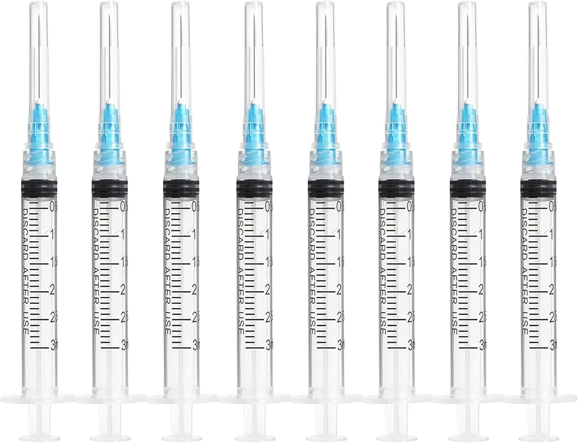 Amazon.com: Hyinghw 3ml Luer Lock Syringes with 23G, 1.0-inch Needle - Individually Sealed for ...