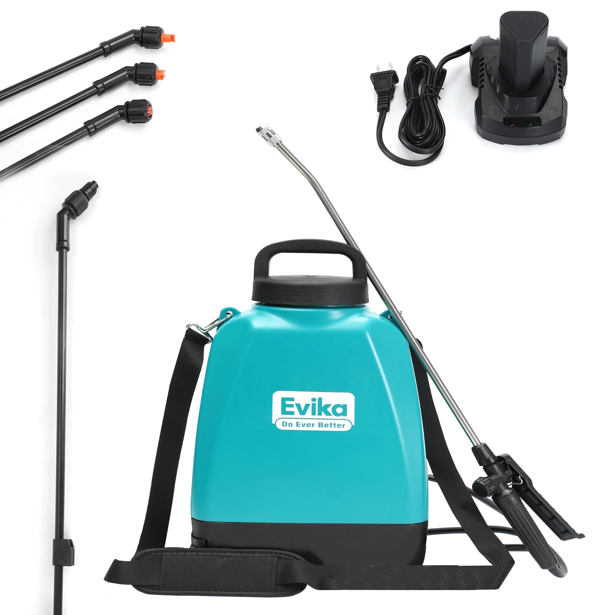 Amazon.com : 1.59Gallon Backpack Electric Sprayer, Pressure Sprayer ...