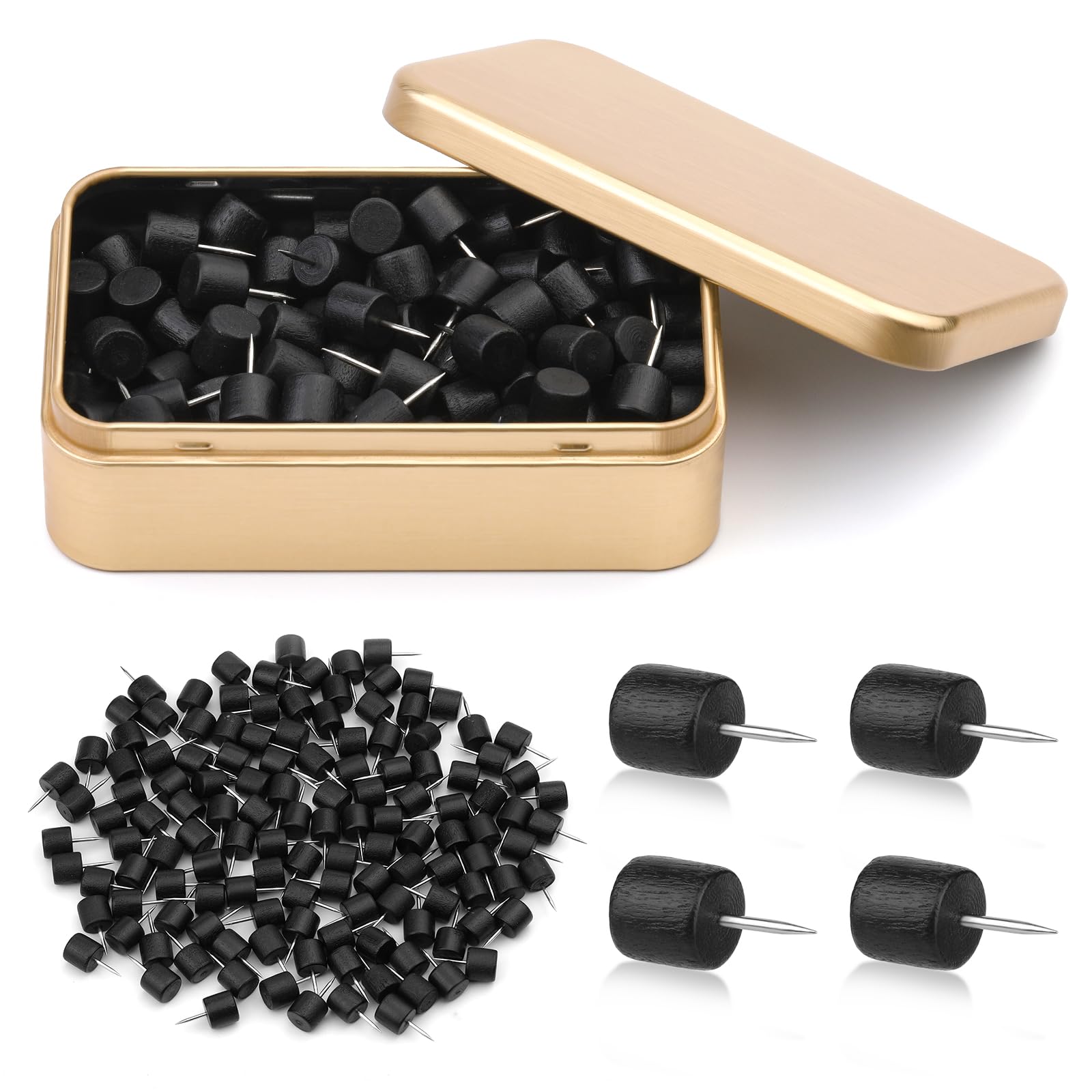 Amazon.com: Thumb Tacks, Push Pins Decorative for Cork Board, Cute Push ...