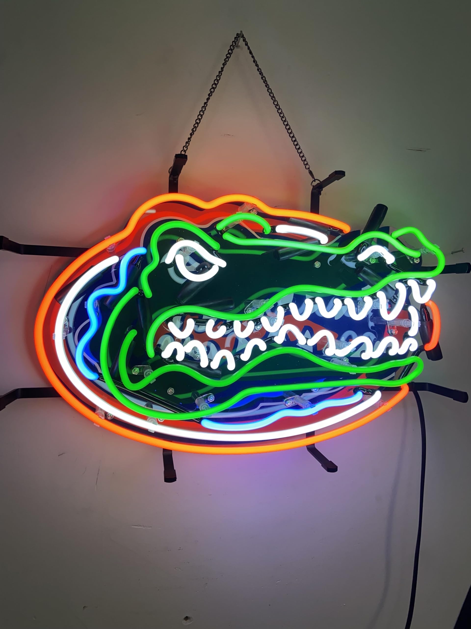 Amazon.com : Neon Signs Crocodile 19''x15'' with HD Vivid Printing ...