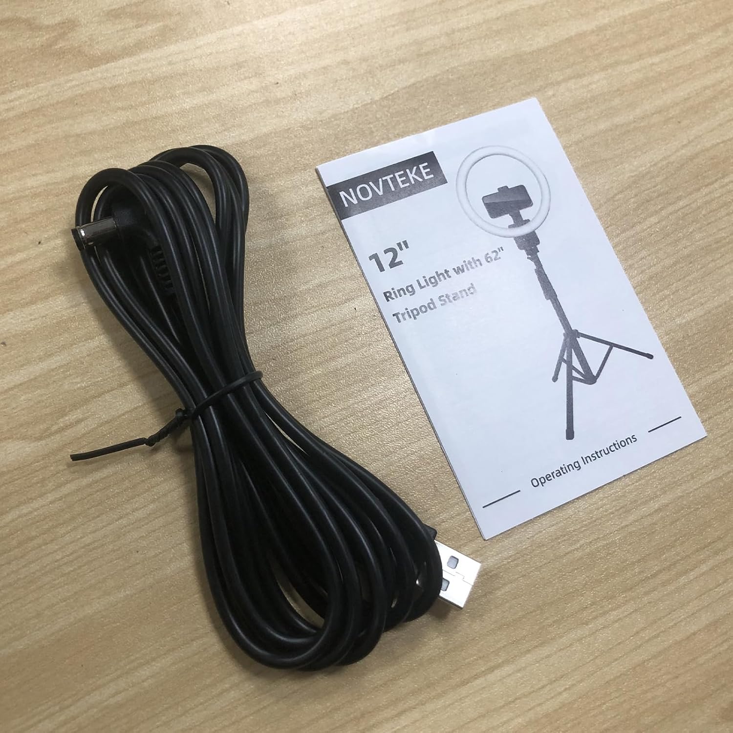 Amazon.com: 12'' Ring Light USB Cable,User's Manual : Cell Phones ...