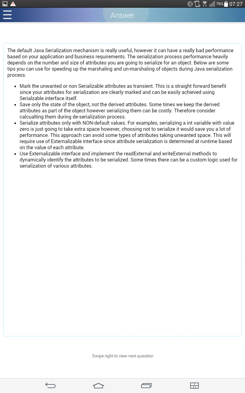 Java Questions and Answers - App on Amazon Appstore