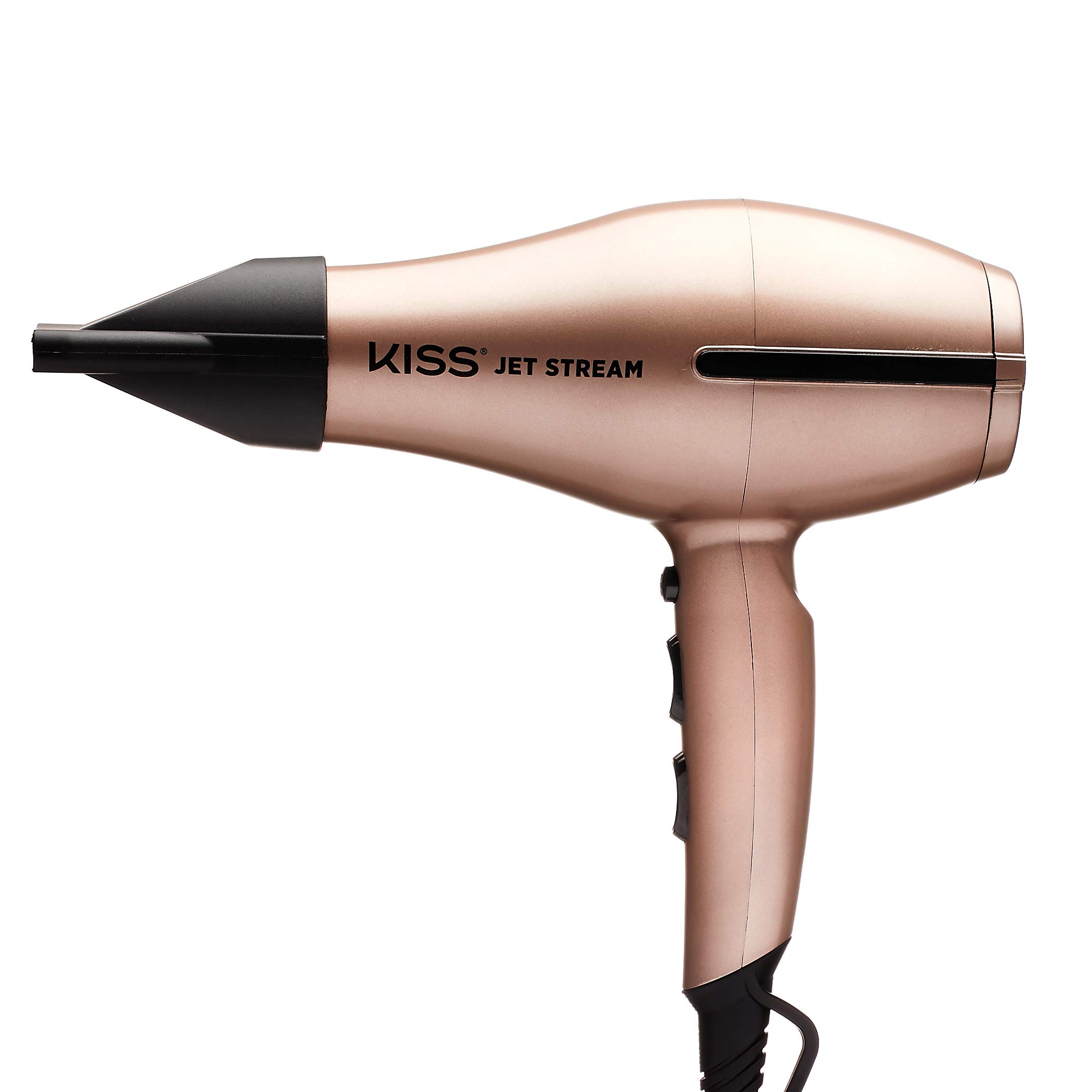 Buy Kiss Jet Stream 1875 Watt Salon Quality AC Motor Hair Dryer, 2 ...
