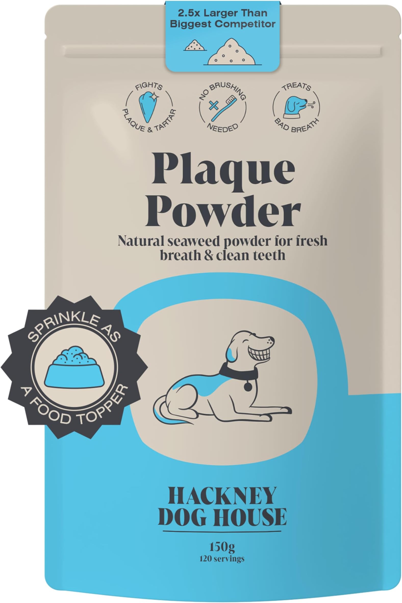 Plaque Off Powder for Dogs (150 grams) | Natural Kelp Seaweed | Plaque ...