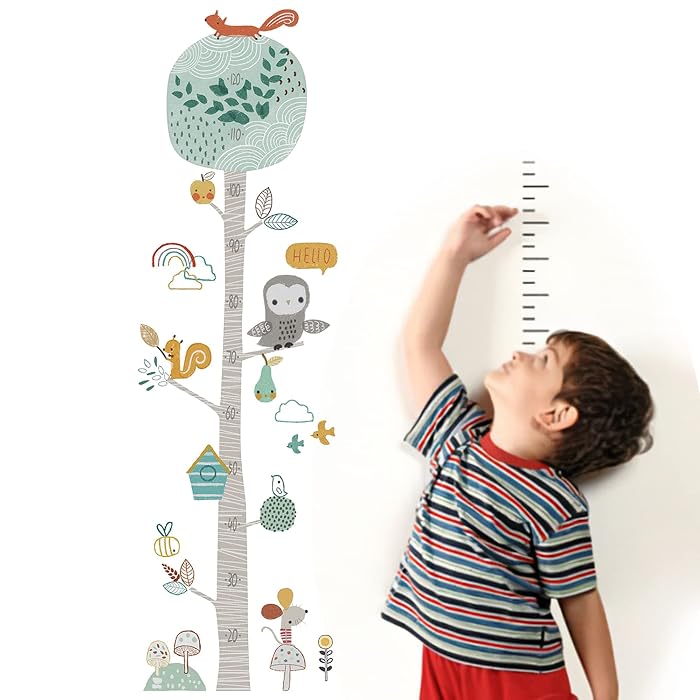 Buy Growth Chart for Kids- Kids Height Wall Chart Baby Growth Chart ...