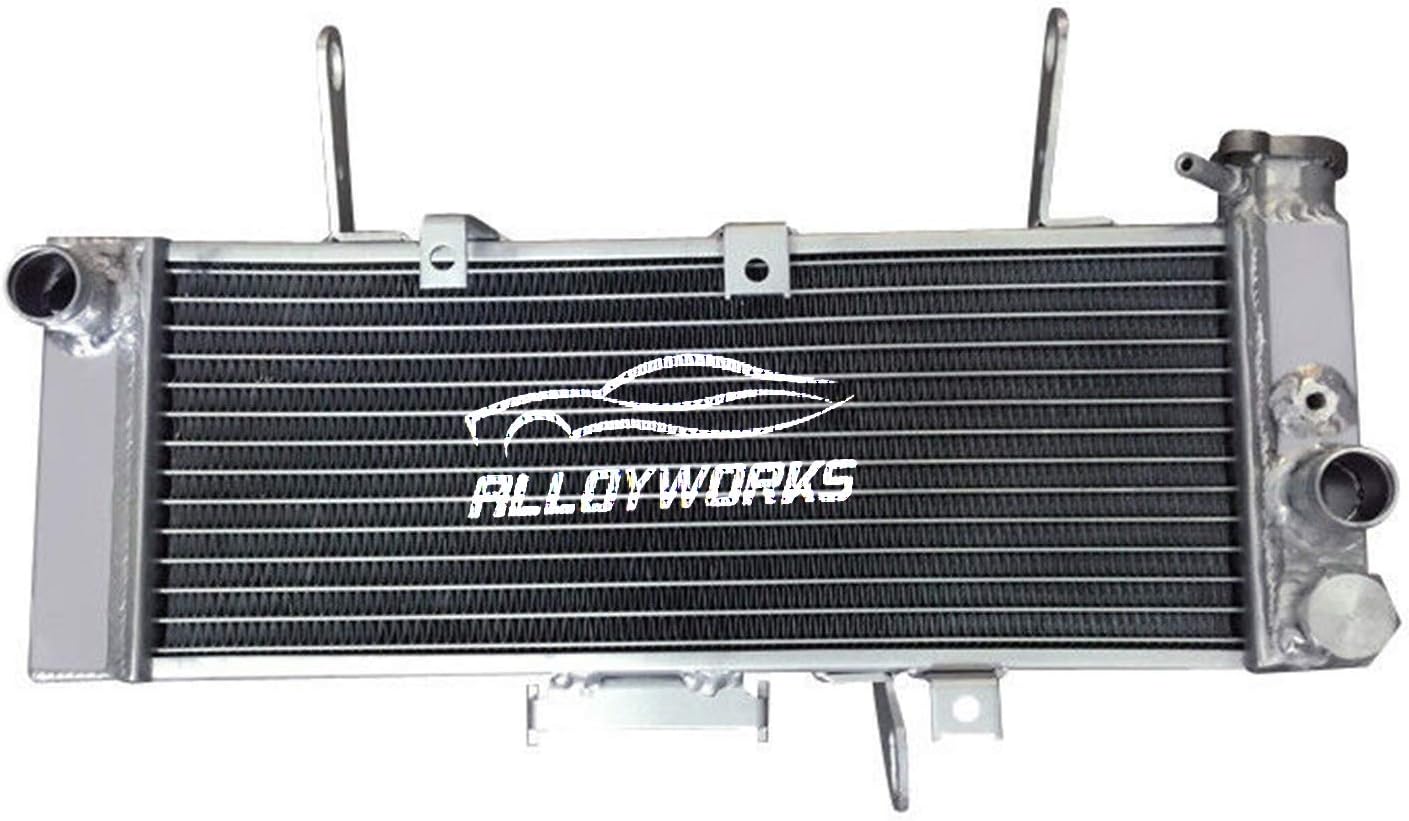 Amazon.com: ALLOYWORKS Performance All Aluminum Radiator For 2003-2007 ...