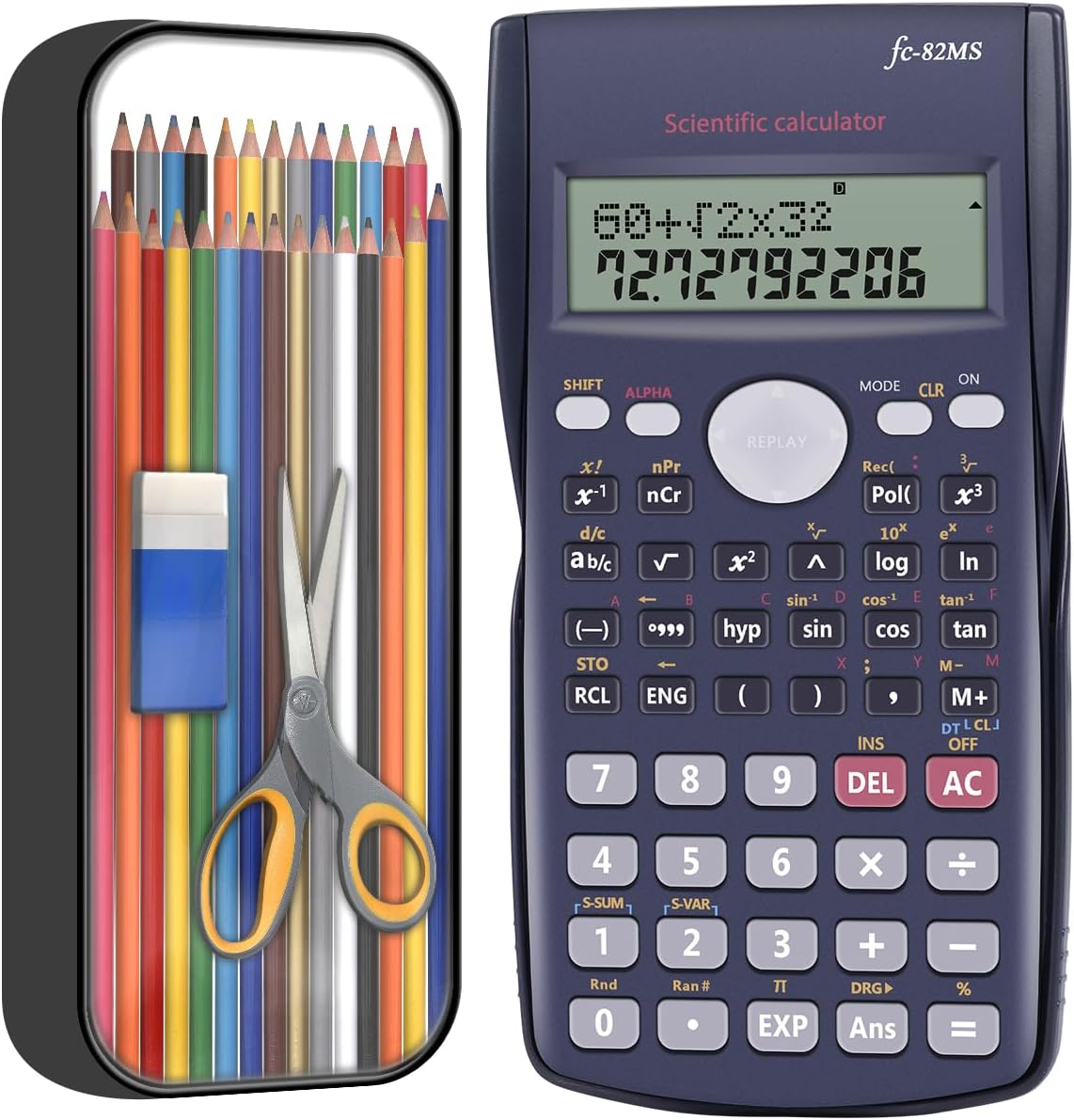 Scientific Calculator for Secondary School Supplies: Calculator GCSE ...