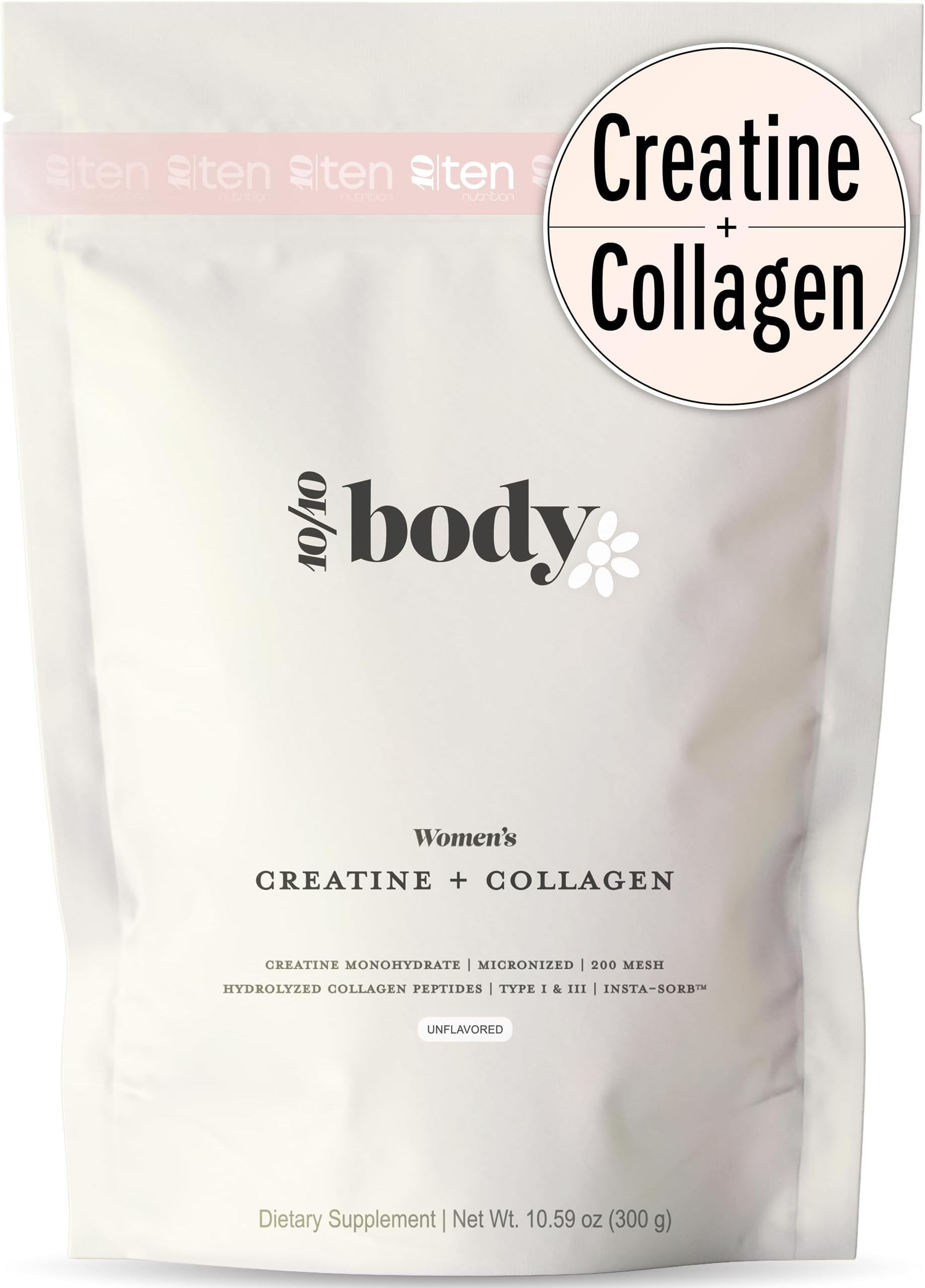 Amazon.com: New - Creatine + Collagen for Women – Supports Lean Muscle ...