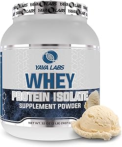 Amazon.com: Yava Labs Isolate Whey Protein 2LBS (Vanilla Ice Cream ...