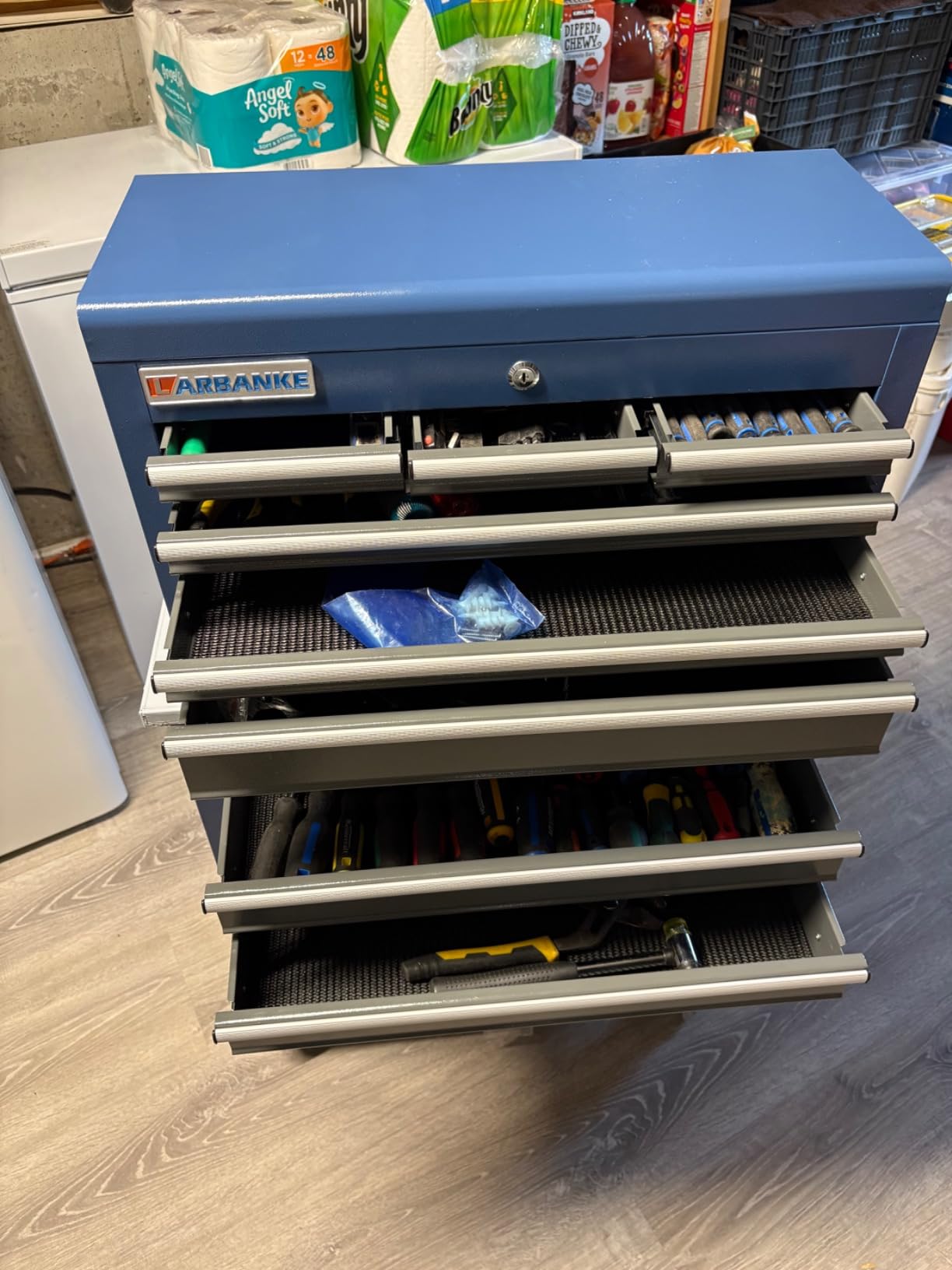 $39/mo - Finance LARBANKE 8-Drawer Rolling Tool Chest with Wheels and ...