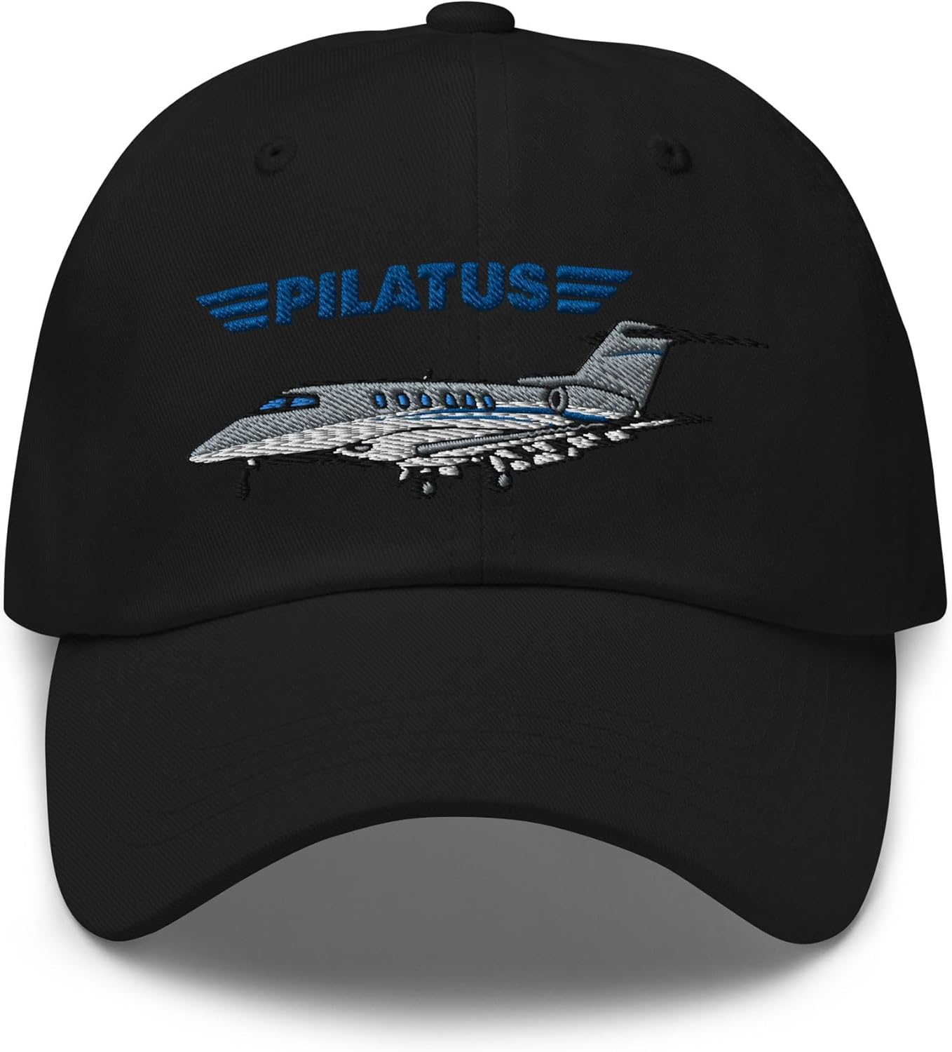 Flyboy Toys Pilatus Airplane Embroidered Classic Hat - Add Your N ...