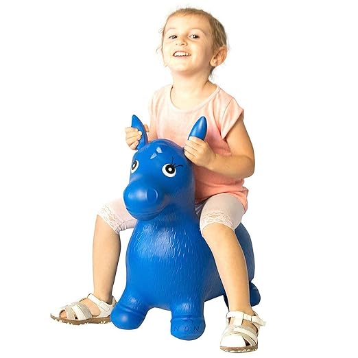 AARCHITA Inflatable Rubber Jumping and Riding Horse Bouncing Horse ...