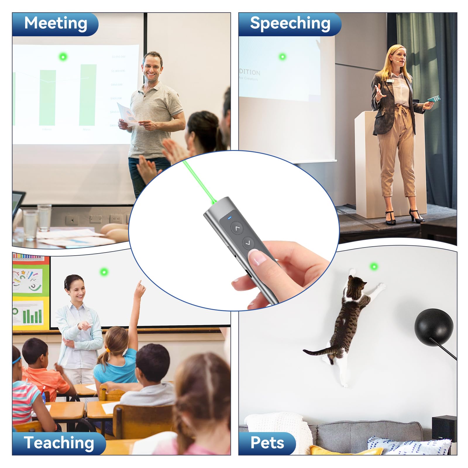 Snapklik.com : Rechargeable Presentation Clicker