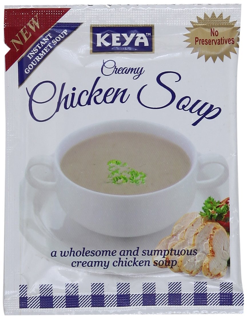 Keya Instant Soup, Creamy Chicken, 12g (Single Serve) : Amazon.in ...