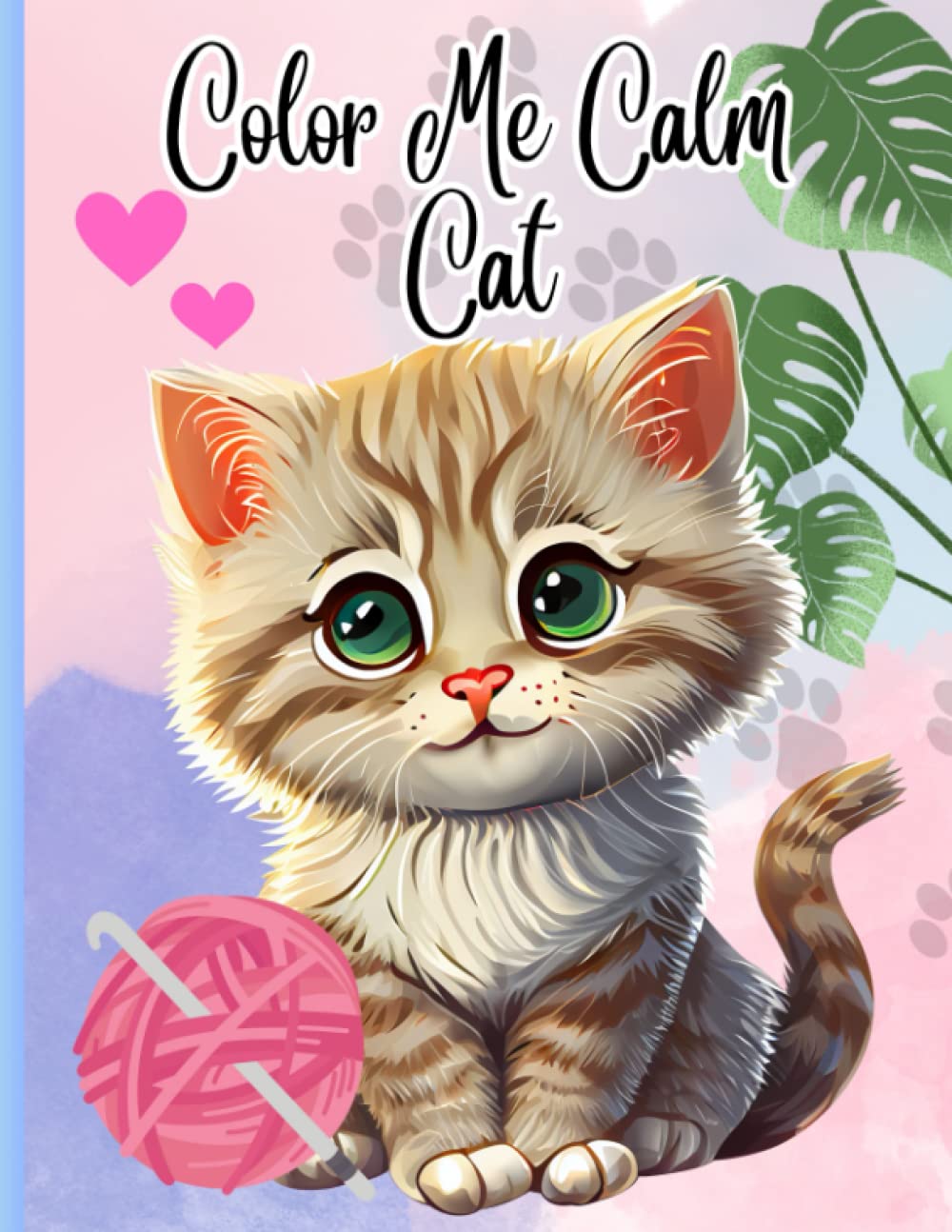 Amazon.com: Color Me Calm Cat: coloring book for adults,for cat lovers ...