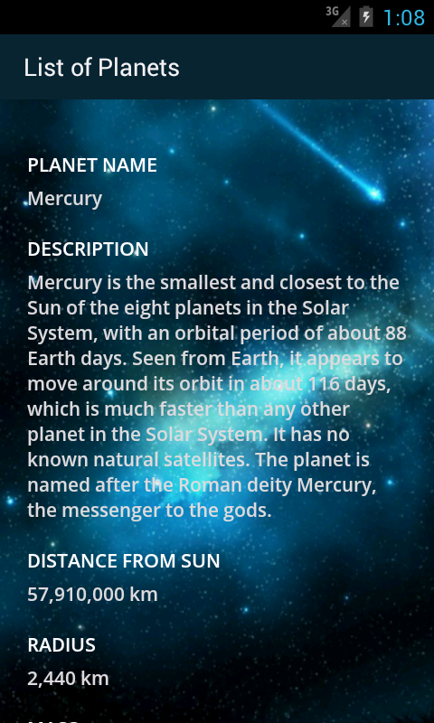 Planets - App on Amazon Appstore