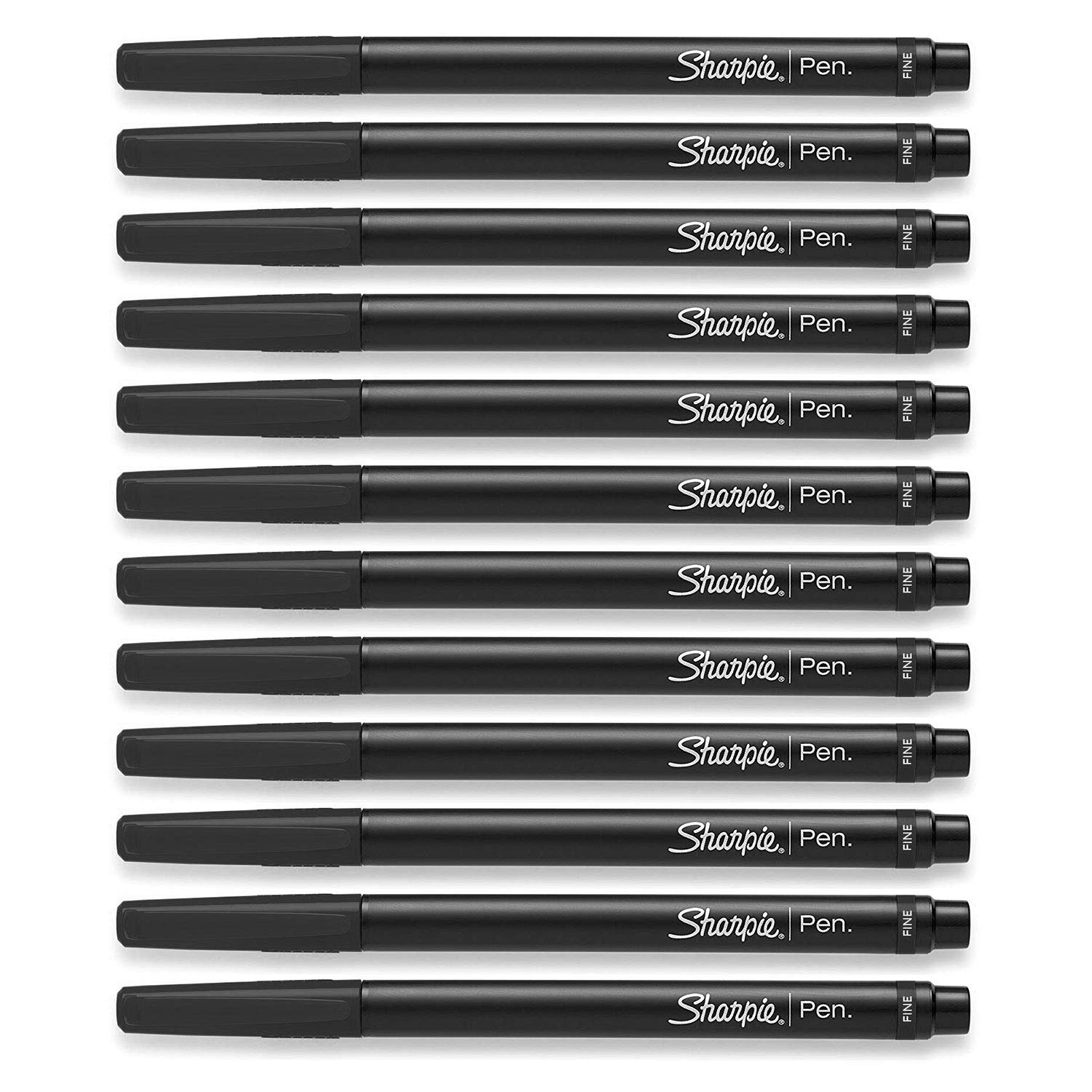 Amazon.com : Sharpie Plastic Point Stick Water Resistant Pen, 0.8mm ...