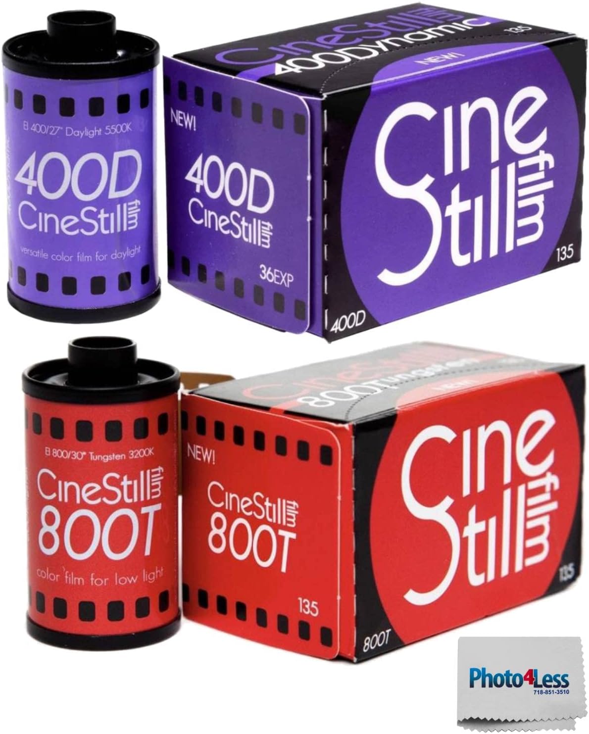 Amazon.com : Cinestill 400Dynamic Versatile Color Film 35mm, 36 ...
