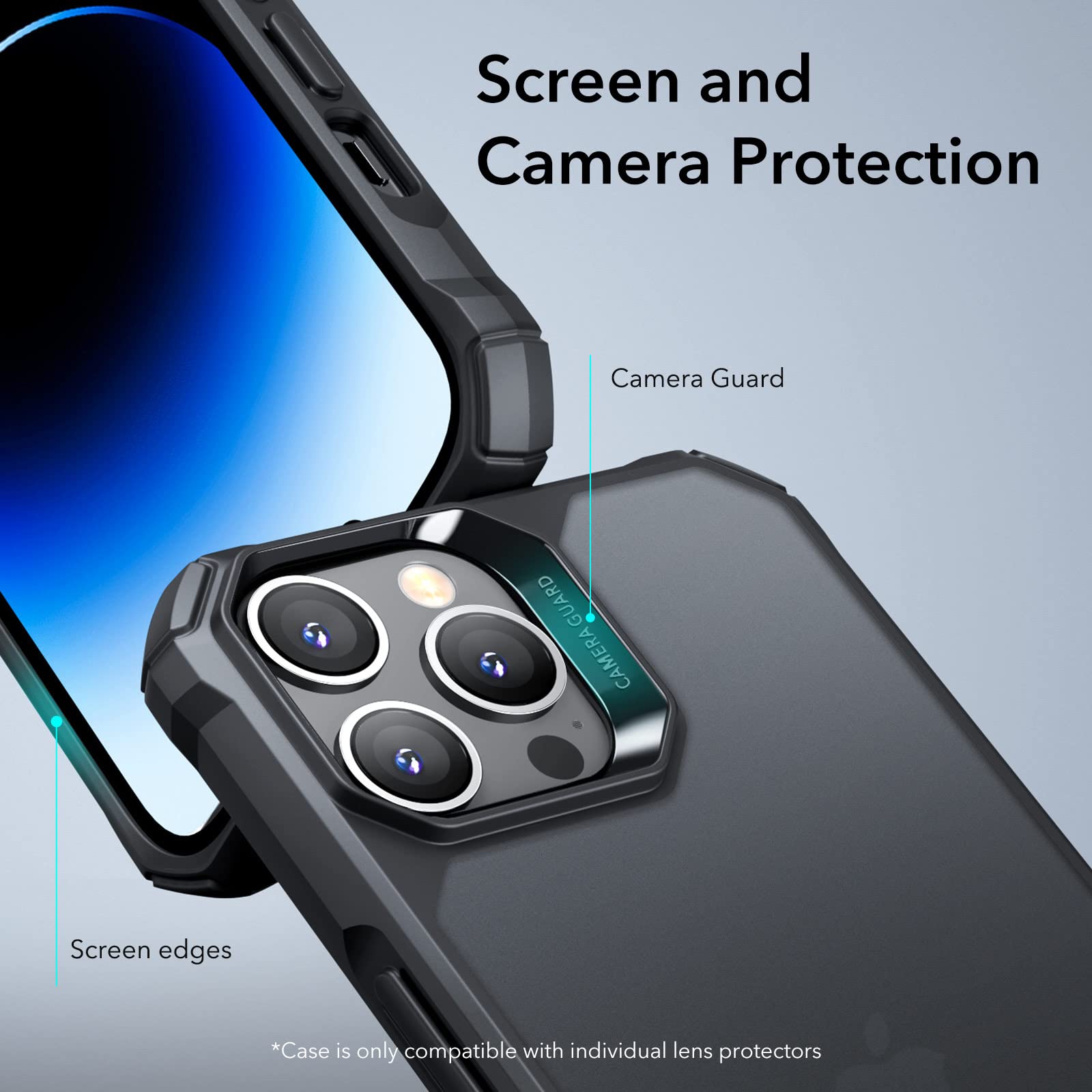 Snapklik.com : ESR Air Armor Case, Compatible