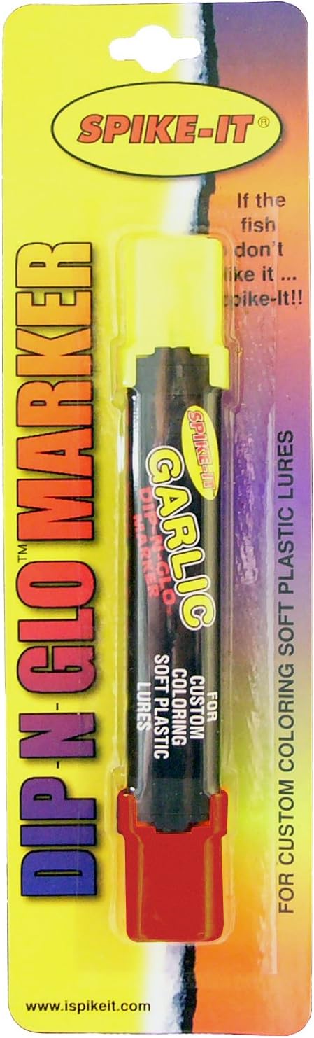Amazon.com : Spike It SP16002 Scent Marker Dip N Glo Garlic Double Tip ...